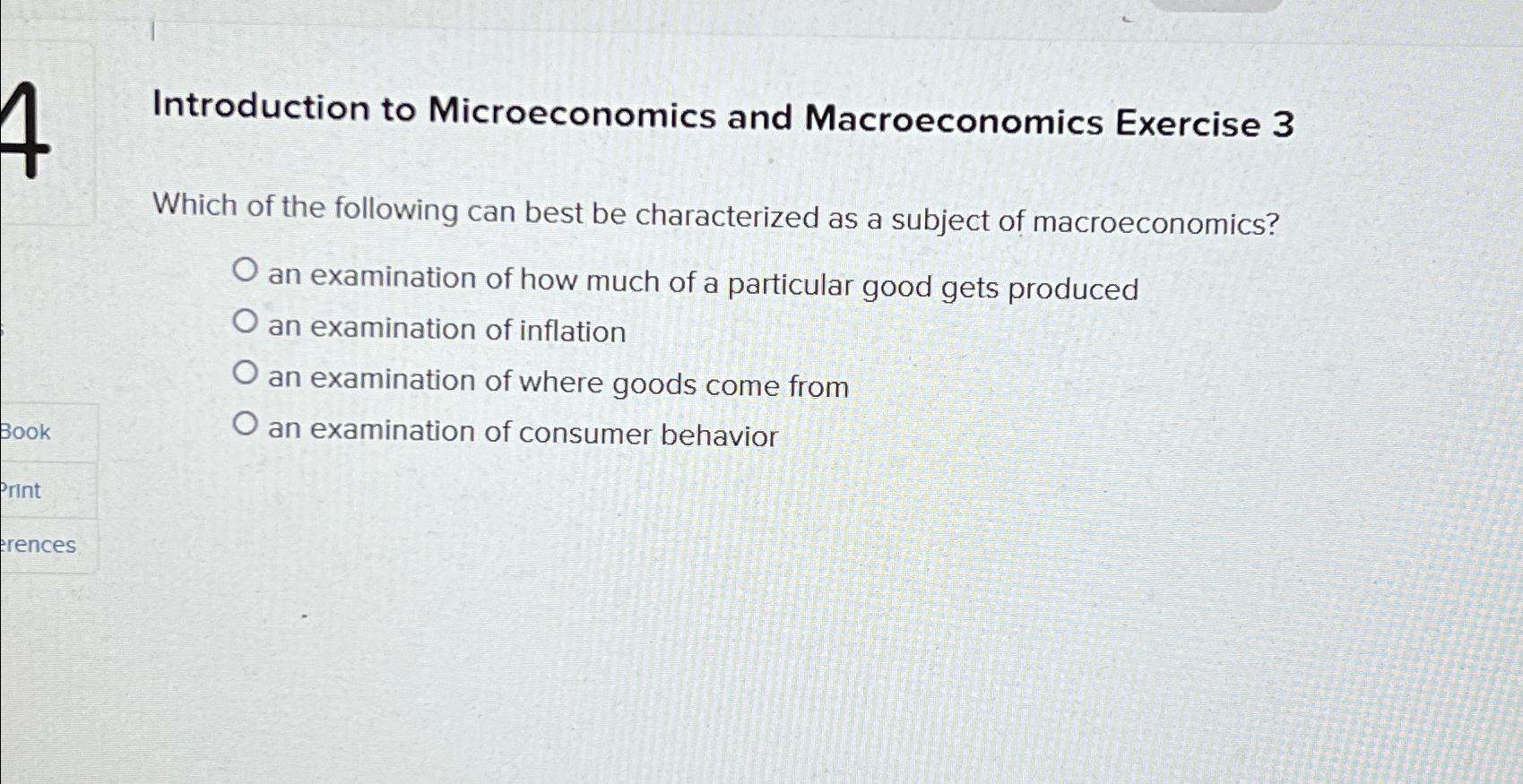 Solved Introduction to Microeconomics and Macroeconomics | Chegg.com
