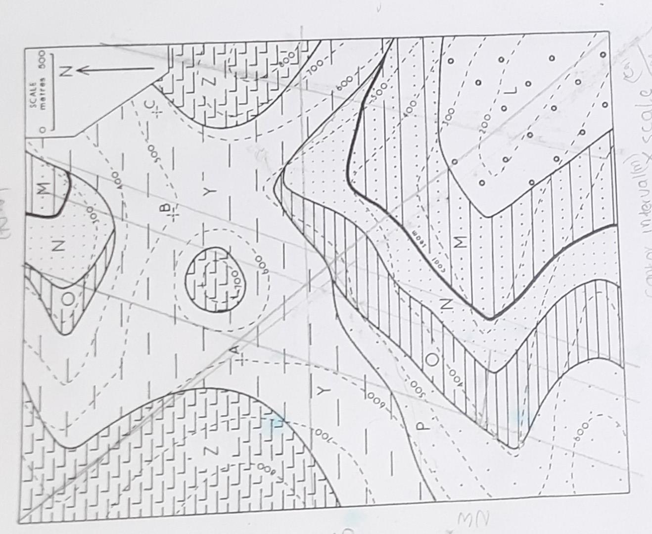 Solved Geologic Maps - Unconformity In-class Exercise xamine | Chegg.com