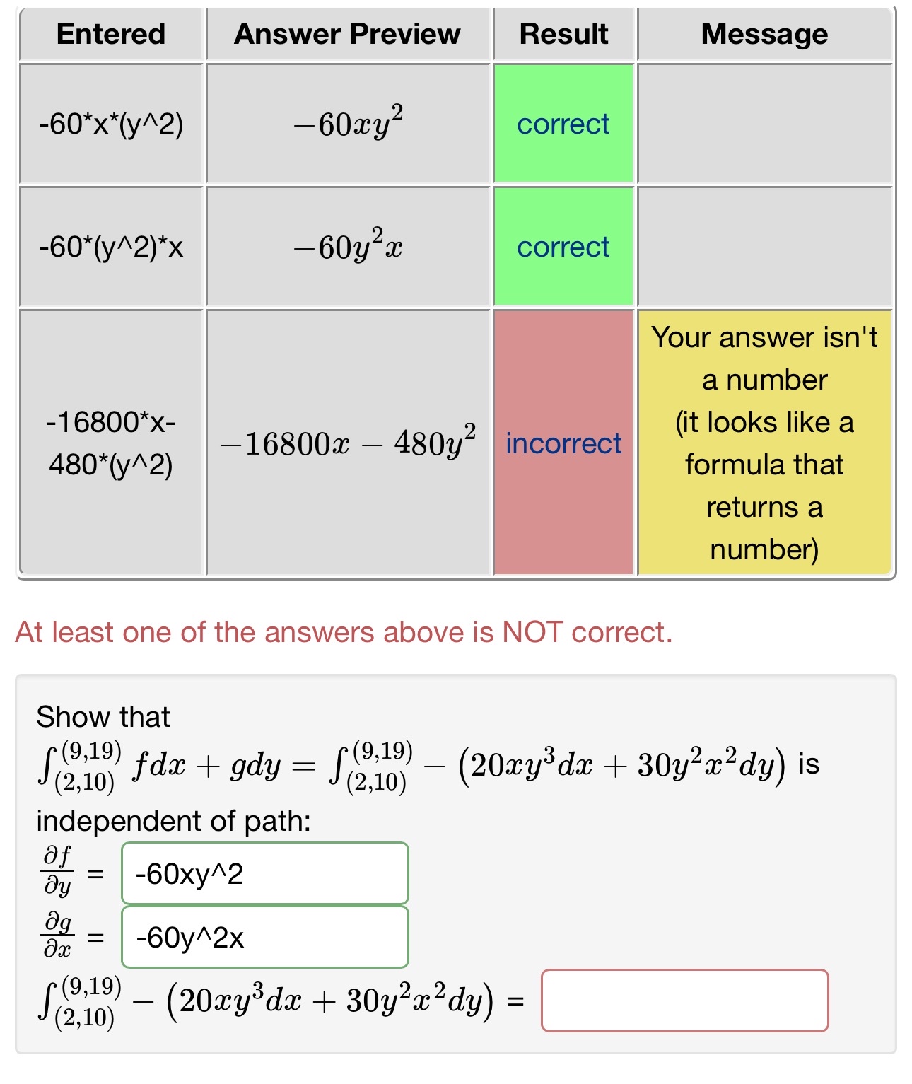 Solved \table[[Entered,Answer | Chegg.com