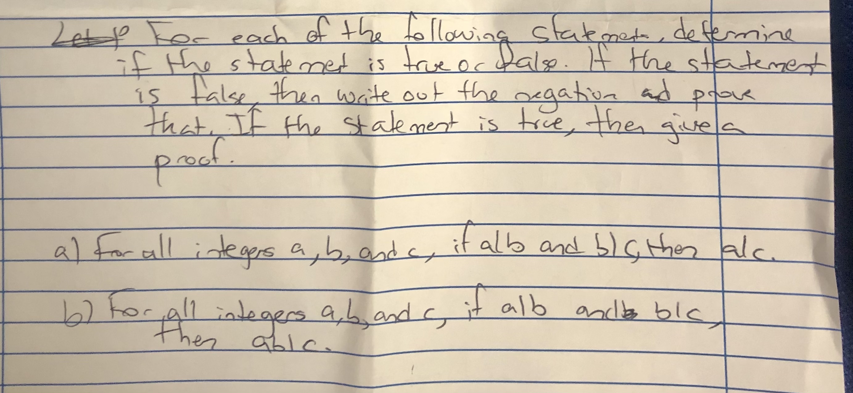 Solved Disctete math proofs: answrr in full, all wirk please | Chegg.com