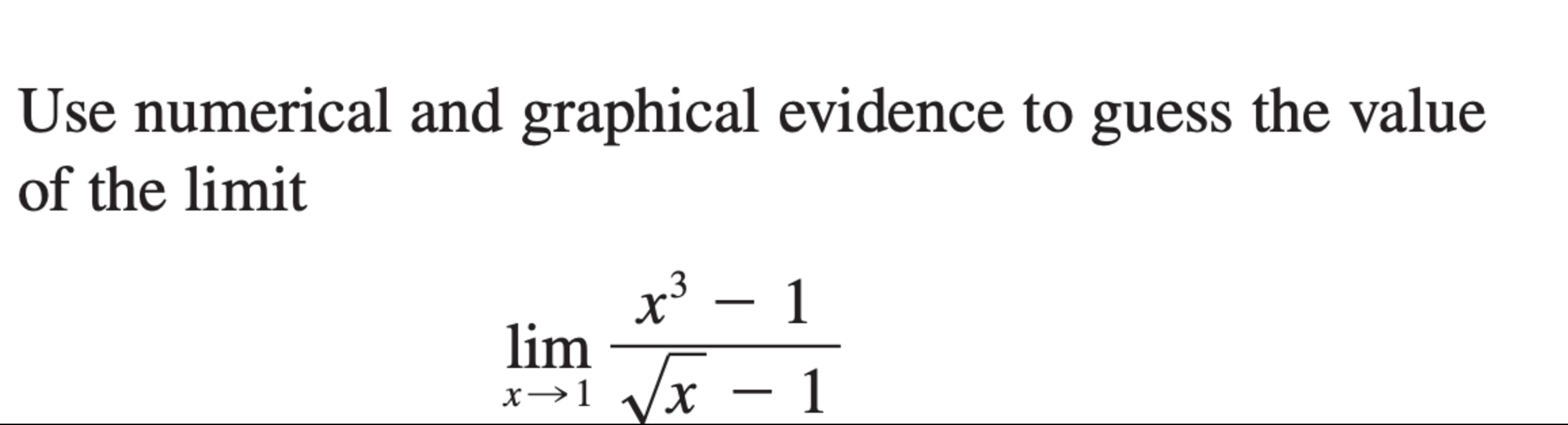 Solved Use numerical and graphical evidence to ﻿guess the | Chegg.com