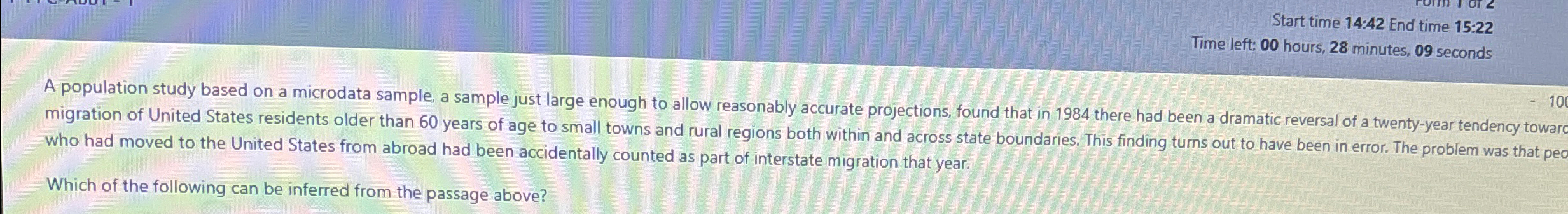 Solved A population study based on a microdata sample, a | Chegg.com