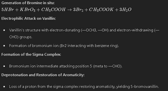 Solved Please draw the full reaction mechanism:Generation of | Chegg.com
