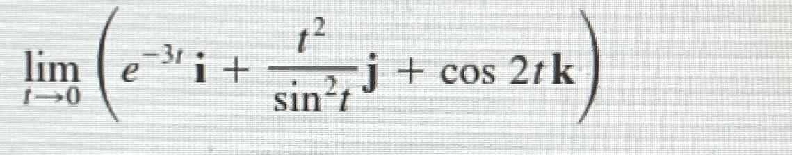 Solved limt→0t2sin2t | Chegg.com