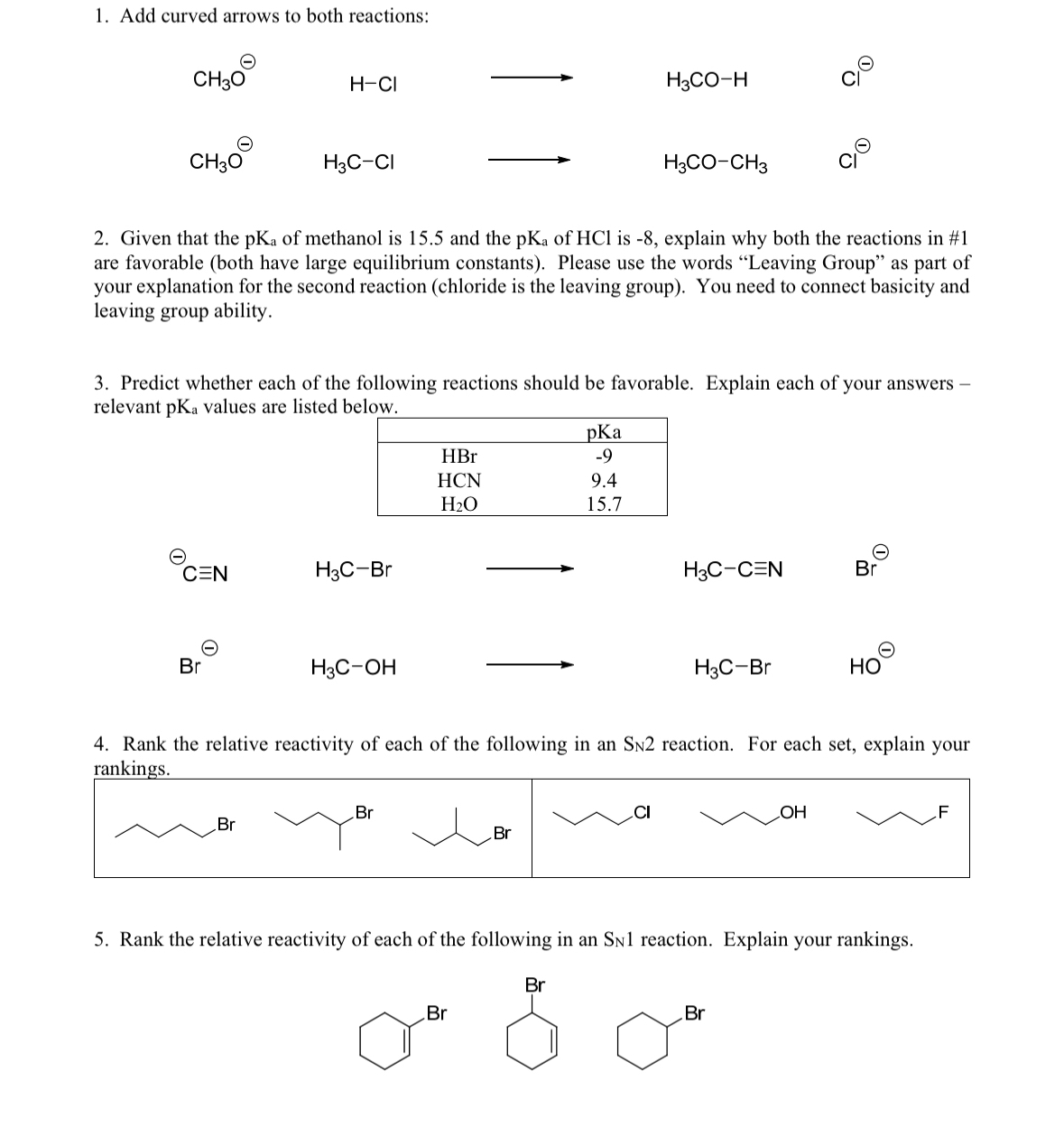 Solved Add curved arrows to both | Chegg.com