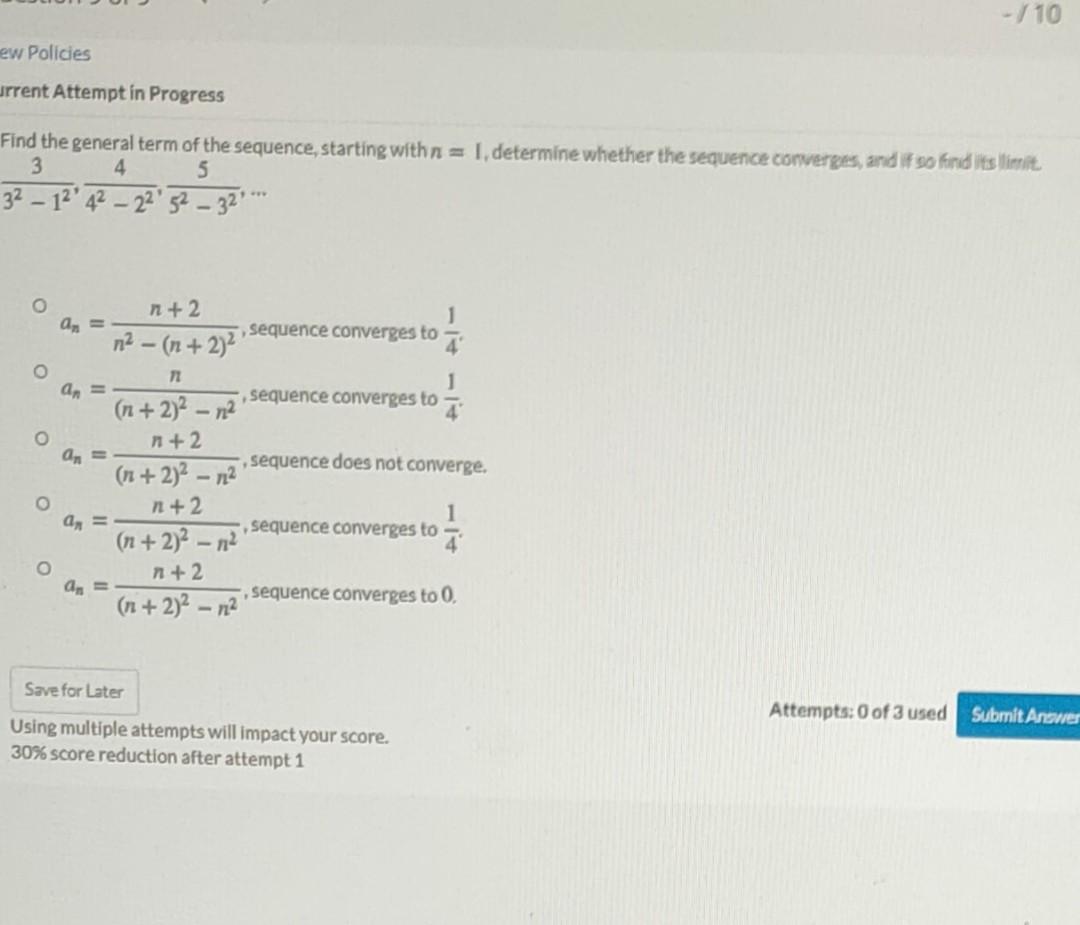 Solved - / 10 ew Policies urrent Attempt in Progress Find | Chegg.com