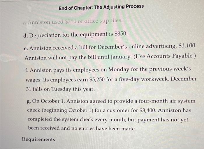 Solved P-F:3-35A. Journalizing and posting adjustments to | Chegg.com