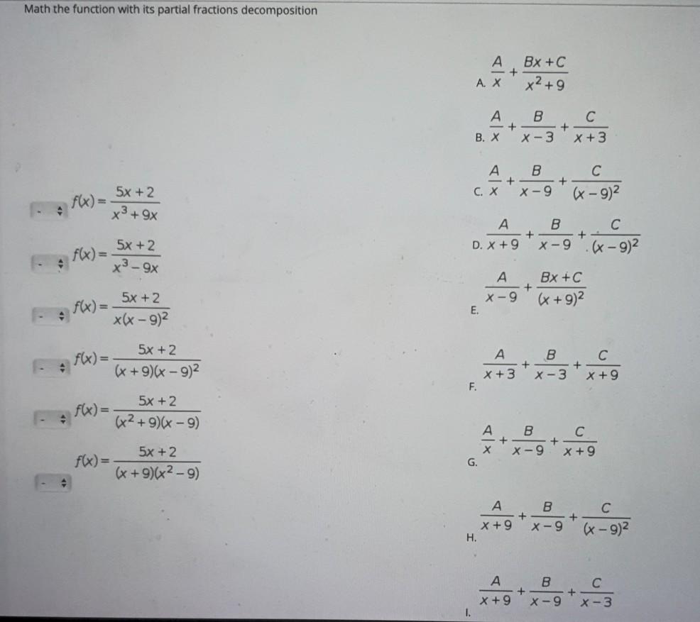 Solved Question 4 6 pol Match the integrals in the left | Chegg.com