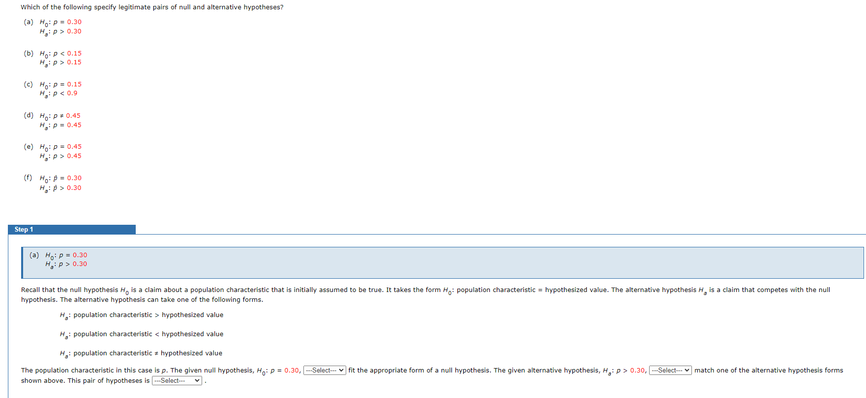 Solved Which of the following specify legitimate pairs of | Chegg.com