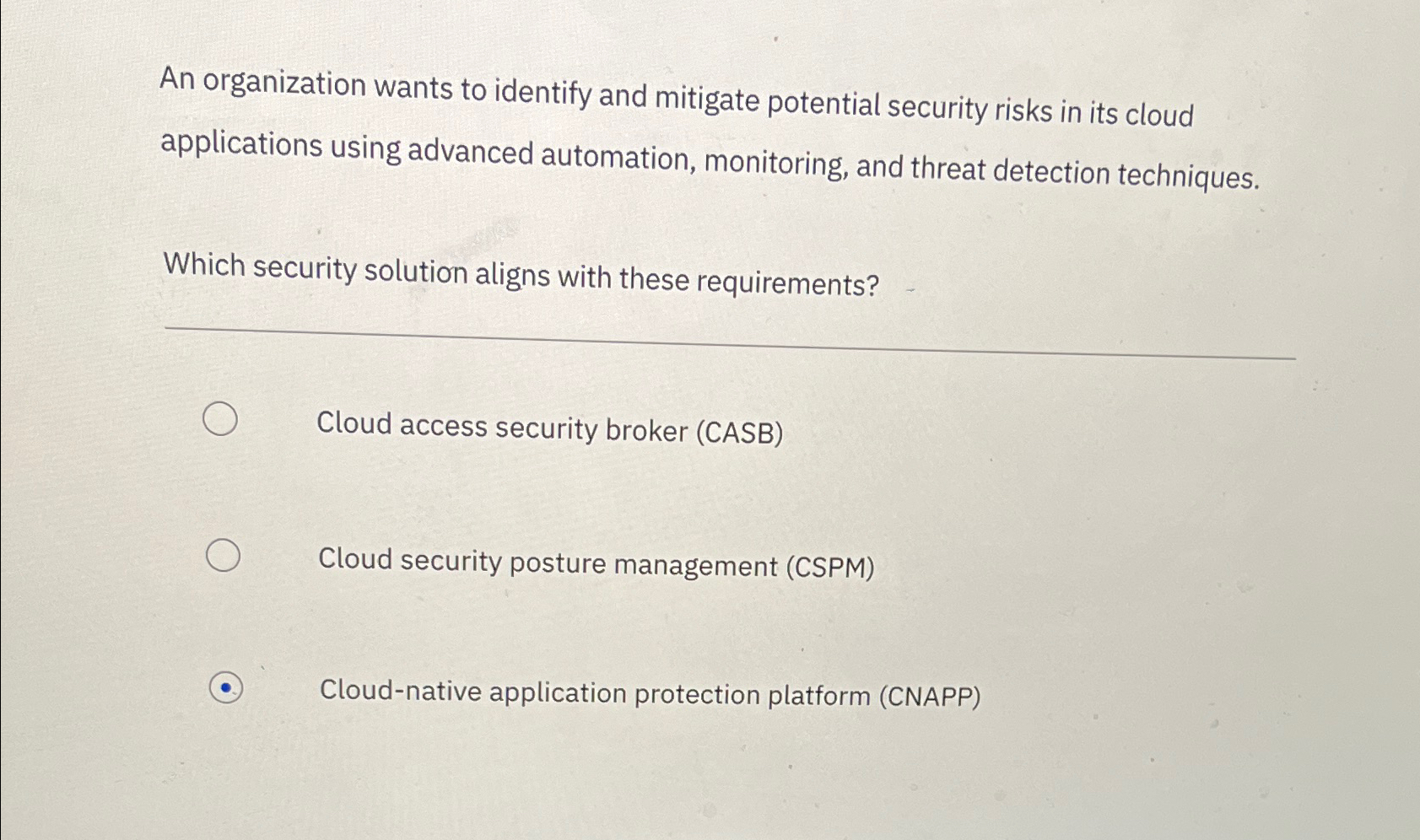 Solved An organization wants to identify and mitigate | Chegg.com