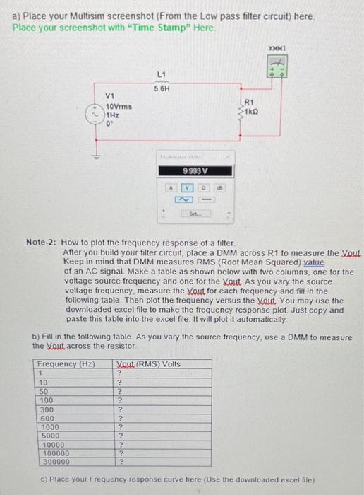 Analyzing Phase Lead in an RL Circuit. Method and | Chegg.com