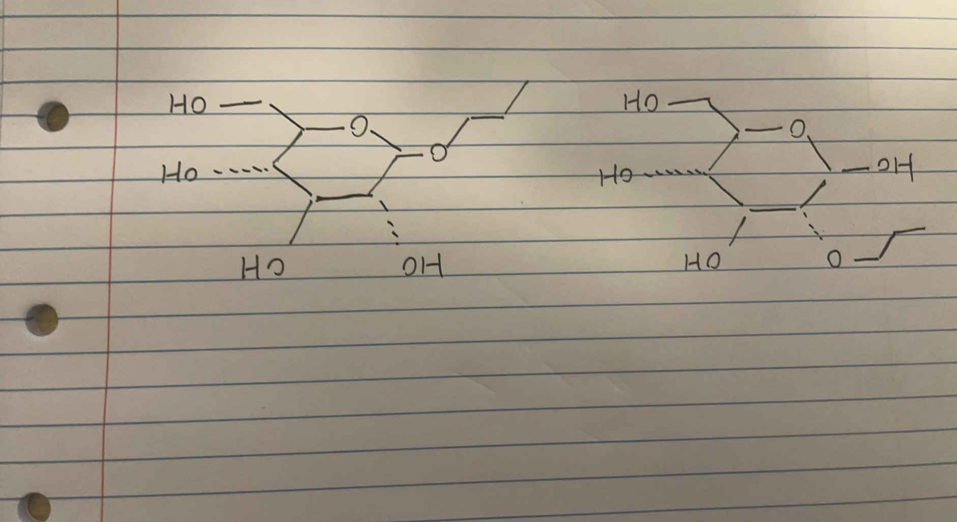 Solved the isomeric compounds warmed with Benedict reagent, | Chegg.com