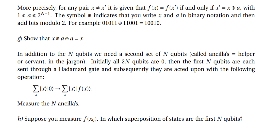 Solved More precisely, for any pair x =x′ it is given that | Chegg.com