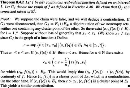 Solved Prove that every interval I is a connected subset of | Chegg.com