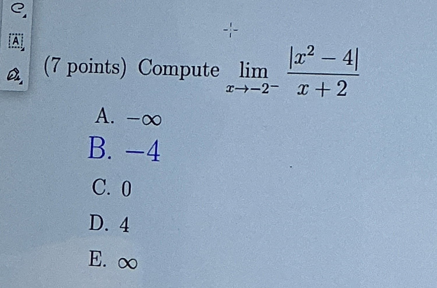Solved (7 ﻿points) ﻿Compute | Chegg.com