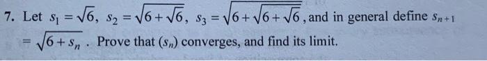 Solved 3 Prove That Each Sequence Is Monotone And Bounded 