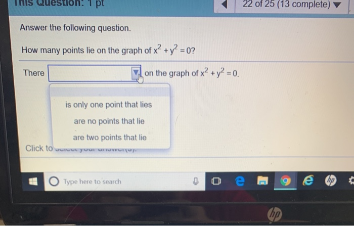 Solved Inis Question. 1 pt 22 of 25 (13 complete) Answer the | Chegg.com Solved Inis Question. 1 pt 22 of 25 (13 complete) Answer the | Chegg.com
