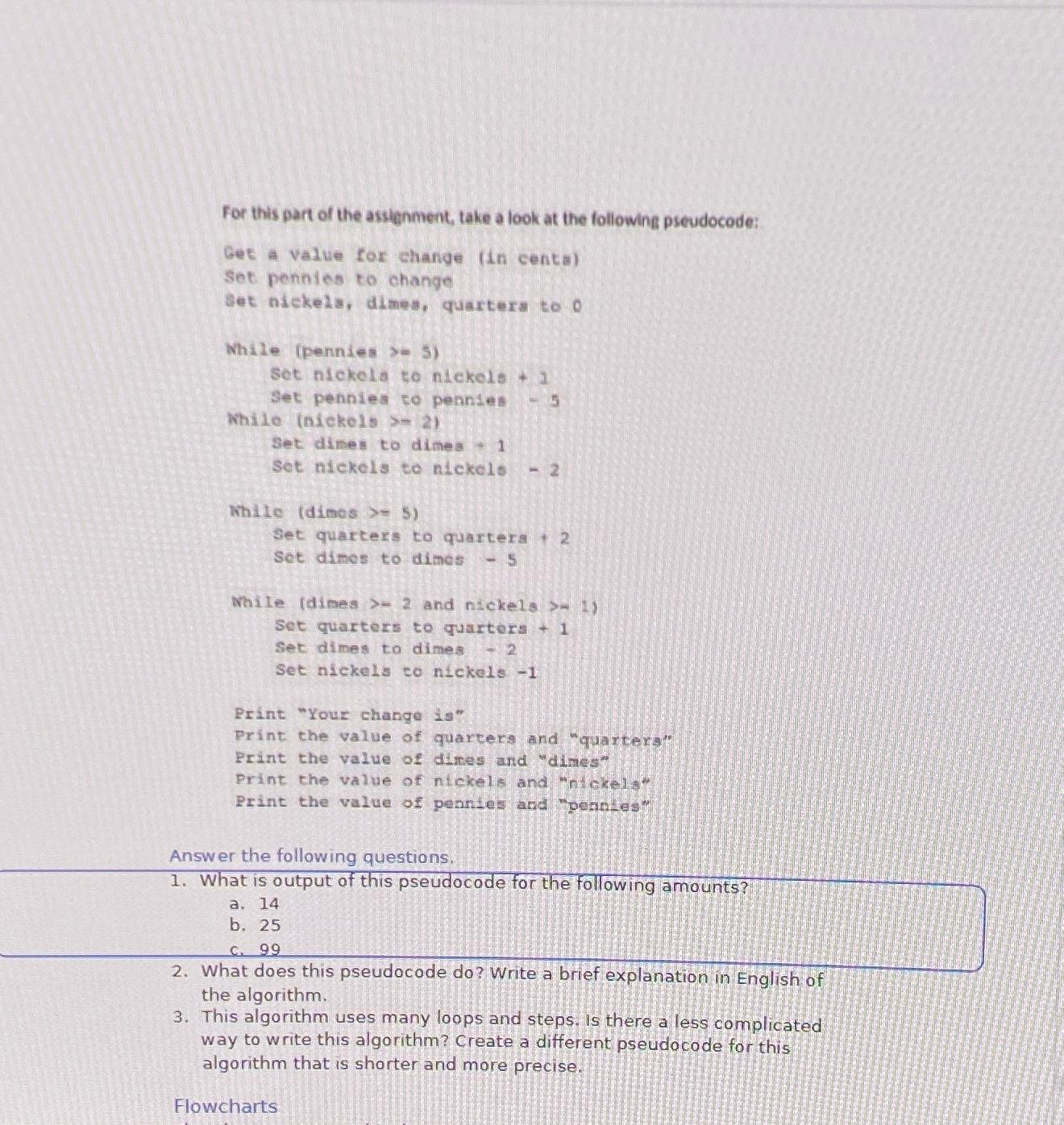 Solved For this part of the asslenment, take a look at the | Chegg.com