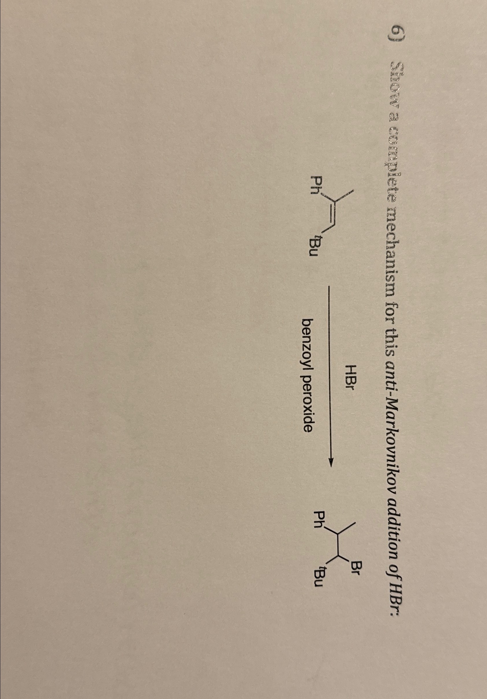Solved DRAW this out pls!! ﻿Show a cramplete mechanism for | Chegg.com