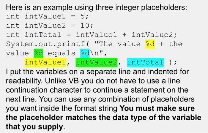 Solved 1. Demonstrate that you know how to define variables | Chegg.com