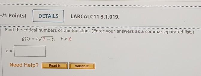 Solved Approximate the critical numbers of the function | Chegg.com