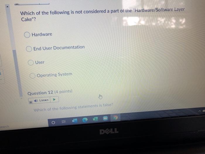 Solved Which of the following is not considered a part of | Chegg.com