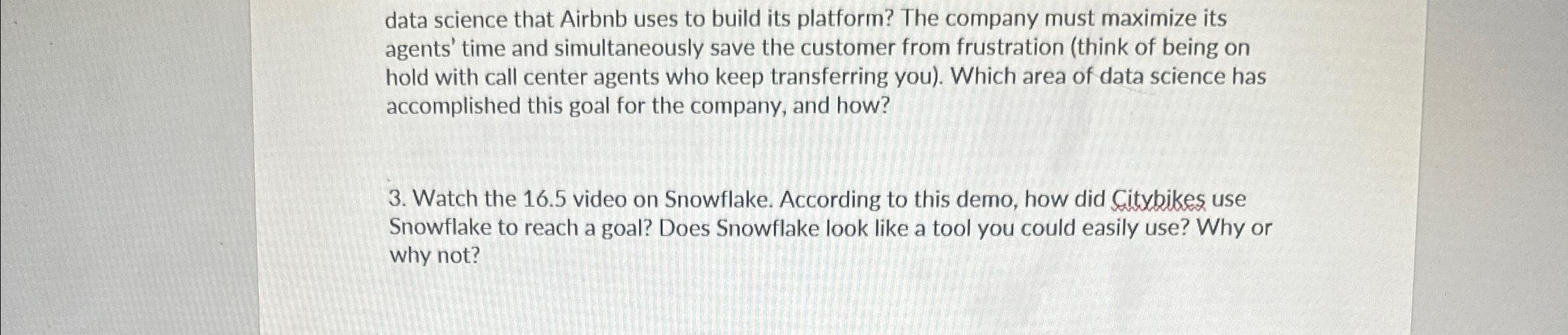Solved data science that Airbnb uses to build its platform? | Chegg.com