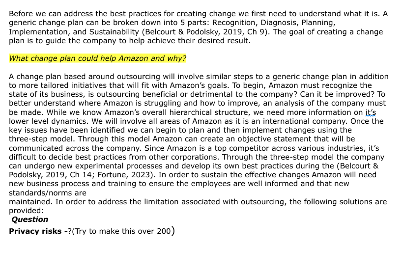 Solved Before we can address the best practices for creating | Chegg.com