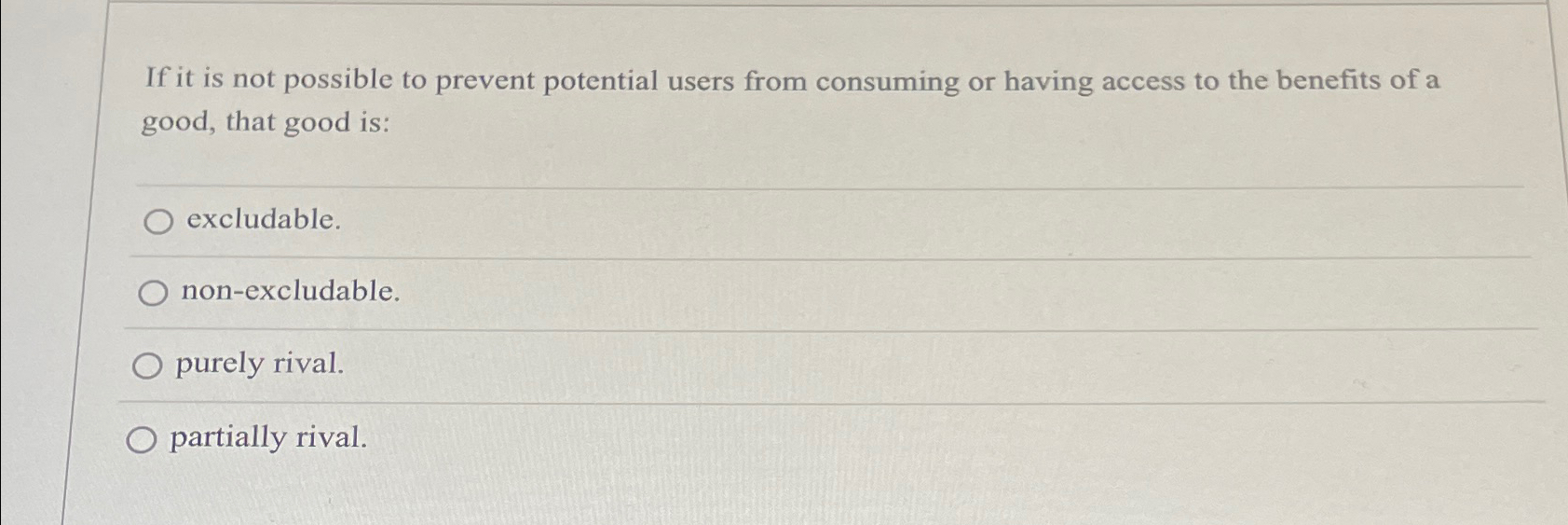 Solved If it is not possible to prevent potential users from | Chegg.com