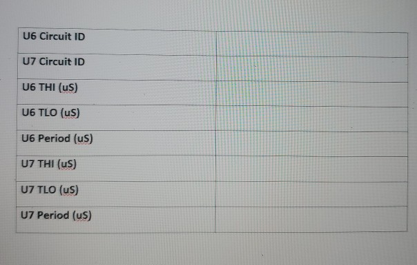 Solved 6. Draw the output waveforms VA and VB. Include all | Chegg.com