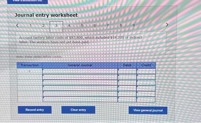 Solved Journal entry worksheet Incurred actual manufacturing | Chegg.com