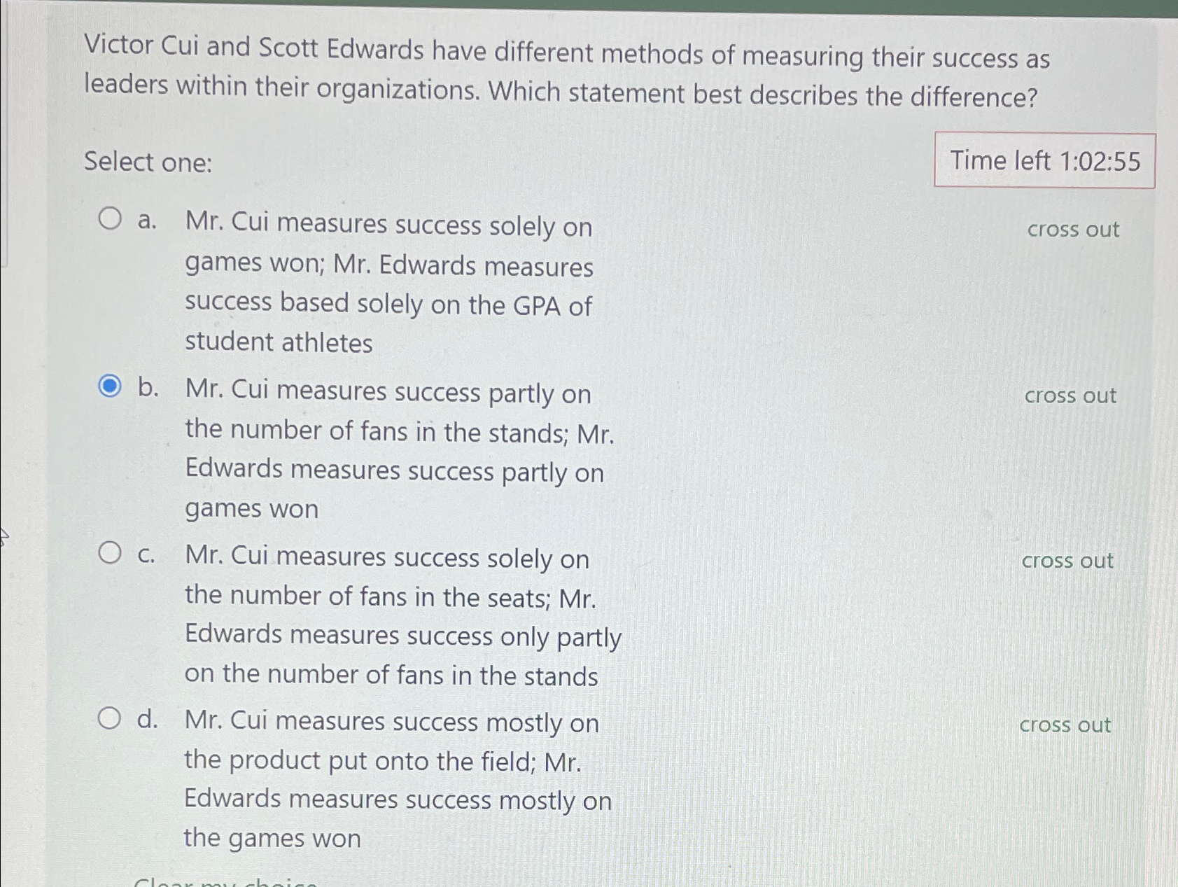 Solved Victor Cui and Scott Edwards have different methods | Chegg.com