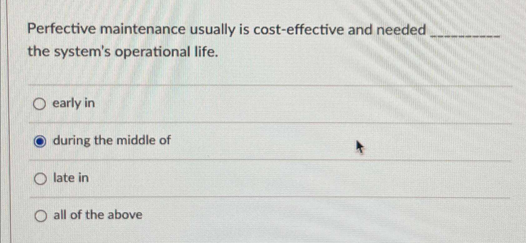 Solved Perfective maintenance usually is cost-effective and | Chegg.com