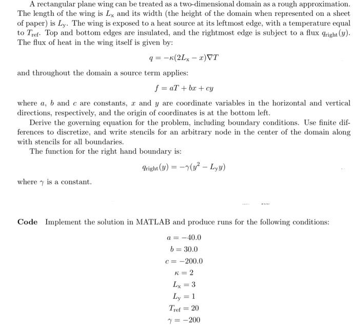 MATLAB CODE ONLY: Produce heatmap plots for 3 diff | Chegg.com