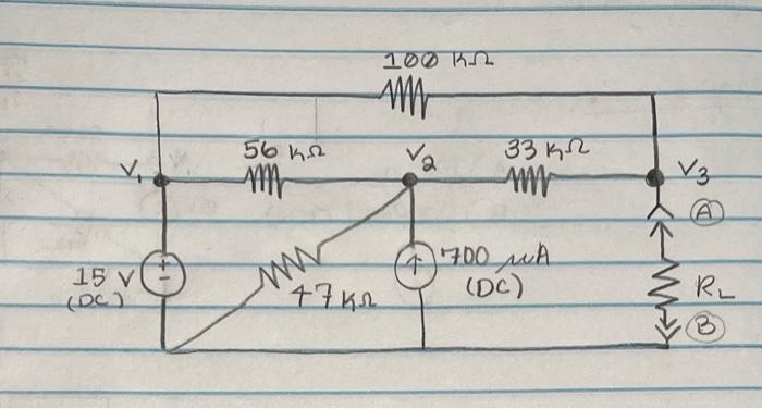 Solved please solve circuit using: (a) Nodal Analysis when | Chegg.com