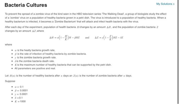 Solved Complete the code below for the function 'solver' to | Chegg.com