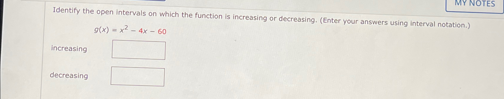 Solved Identify the open intervals on which the function is | Chegg.com