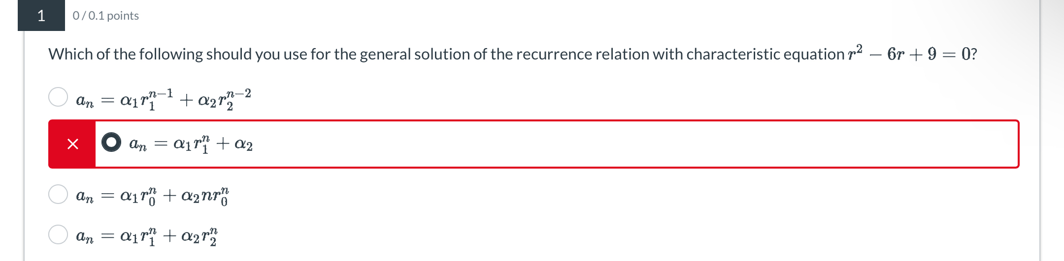 Solved 100.1 ﻿pointsWhich of the following should you use | Chegg.com