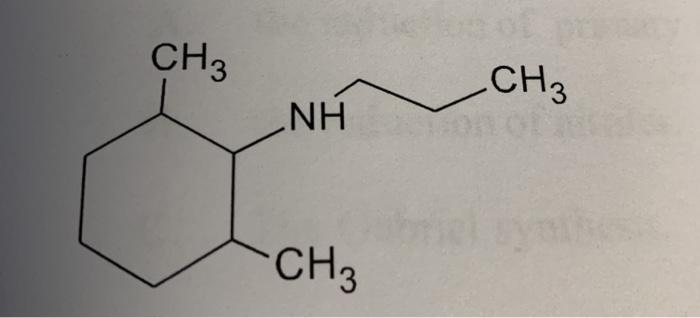 Solved CH3 CH2 CH3 N CH3 CH3 CH3 CH3 H3C EN HC CH3 CH3 | Chegg.com