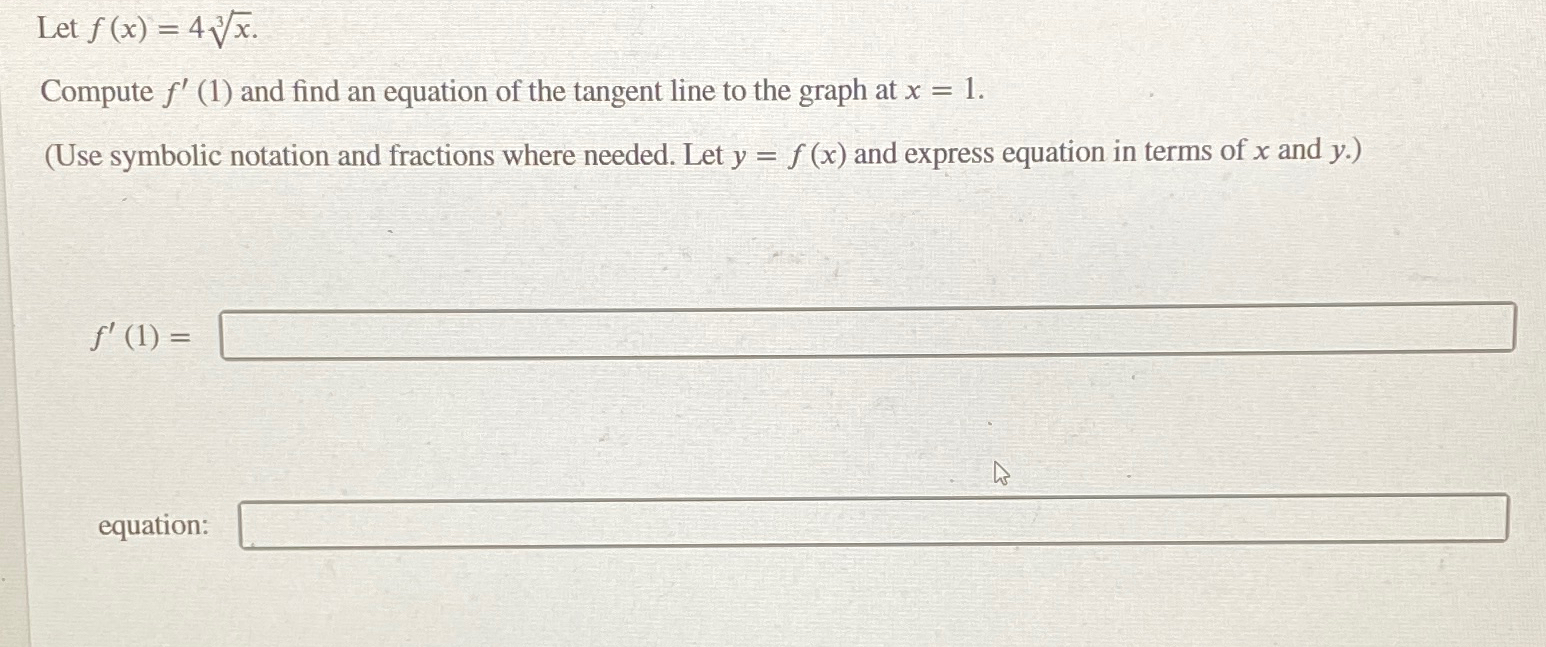 solved-let-f-x-4x3compute-f-1-and-find-an-equation-of-chegg