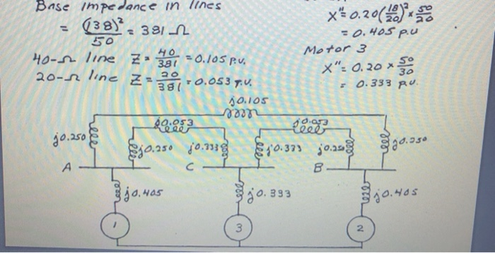 Solved 6. Draw the impedance diagram for the power system | Chegg.com