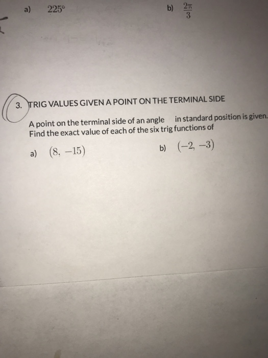 Solved I Just need help with #3. please write legibly and | Chegg.com