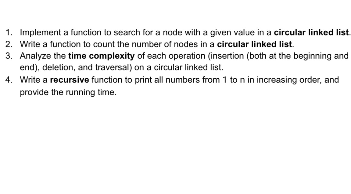 Solved Implement a function to search for a node with a | Chegg.com