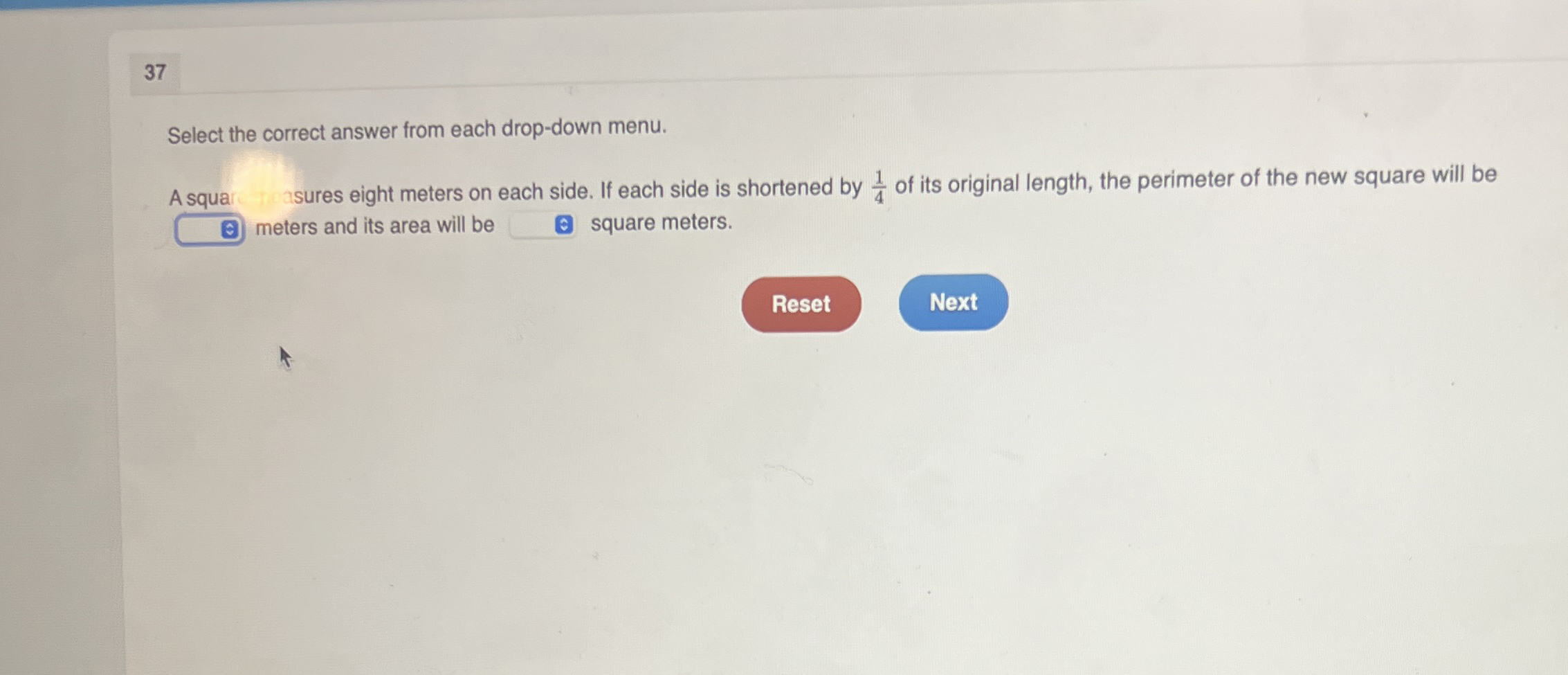 Solved Select the correct answer from each drop-down menu.A | Chegg.com