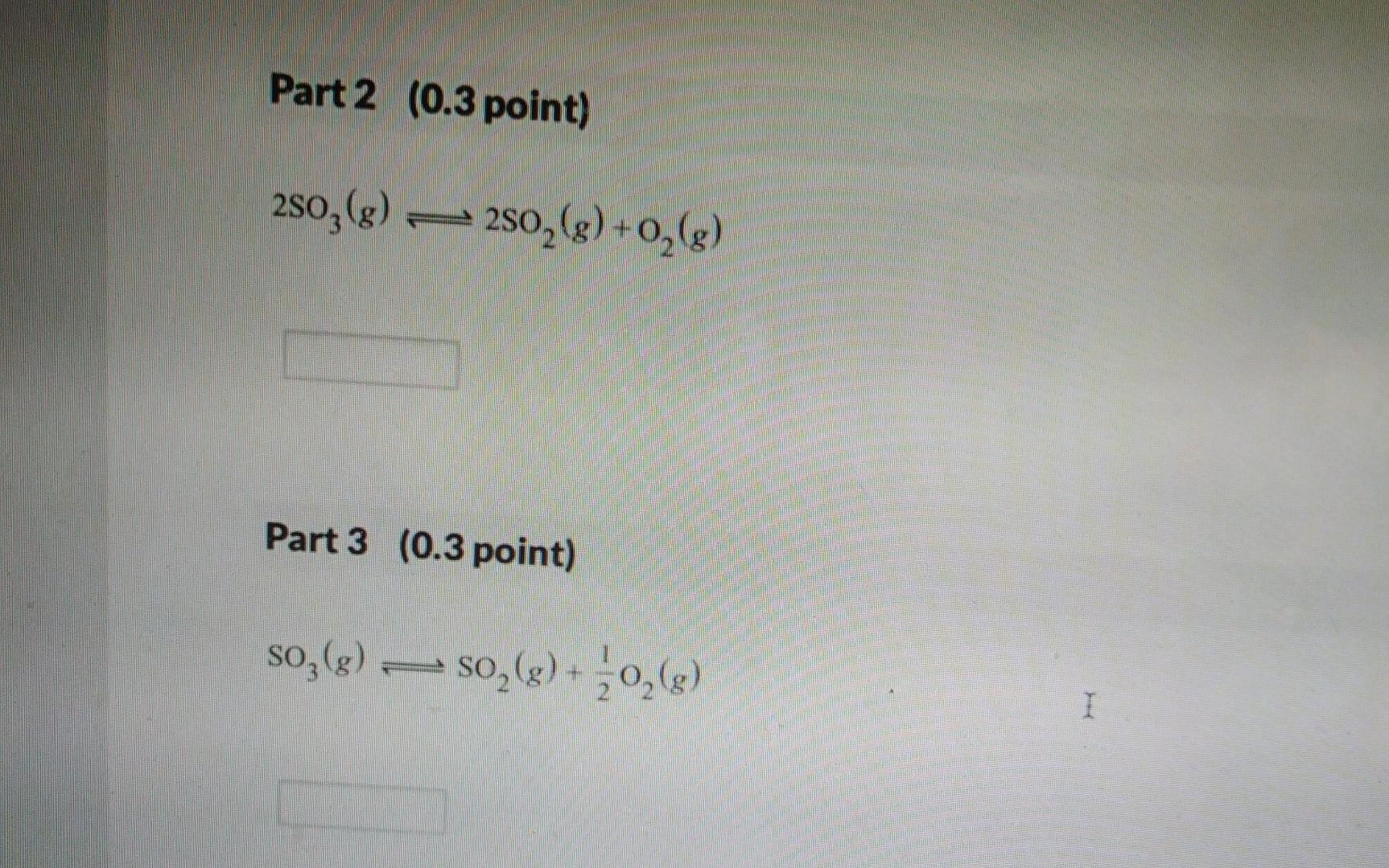 Solved 1st attempt Part 1 (0.5 point) Given the following | Chegg.com