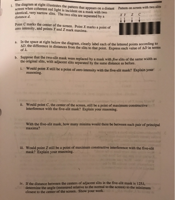 Solved 1. The diagram at right illustrates the pattern that | Chegg.com