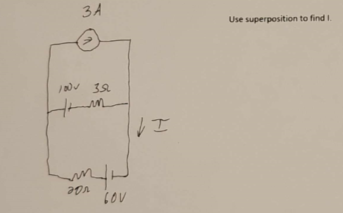 Solved Use superposition to find I.25 ﻿points Use | Chegg.com