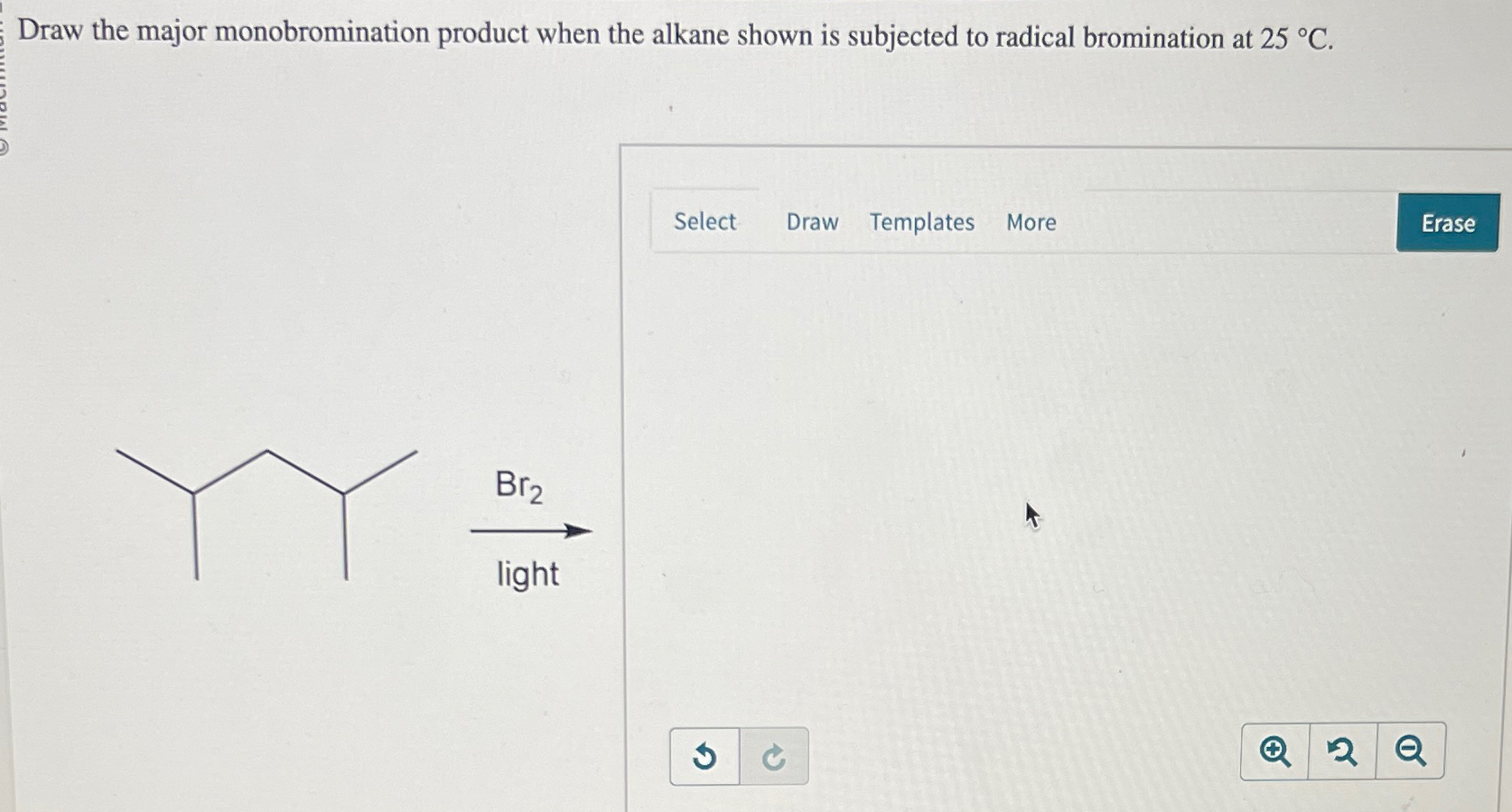 Solved Draw The Major Monobromination Product When The
