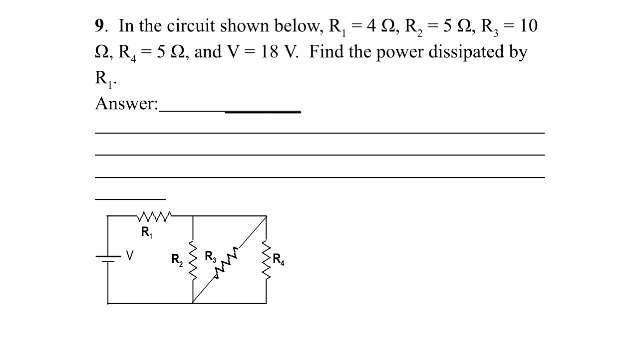 Solved In the circuit shown below, | Chegg.com