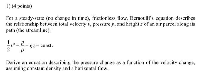 Solved For a steady-state (no change in time), frictionless | Chegg.com
